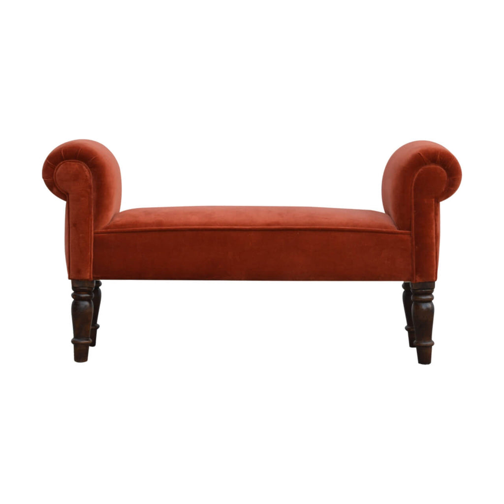 Lia Bench, Brick Red – Furniture by Jackson